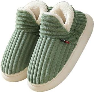 Generic Pantoufles bouffantes confortables et élégantes, pantoufles nuage oreiller, pantoufles chaudes et pelucheuses, semelle épaisse, antidérapantes, bottin