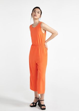 Lovjoi Damen vegan Jumpsuit Staine Tangerine Orange