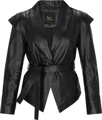 Faina Jacke Frauen Schwarz