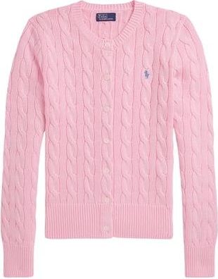 Polo Ralph Lauren Cardigan cintr&eacute; torsad&eacute; en coton