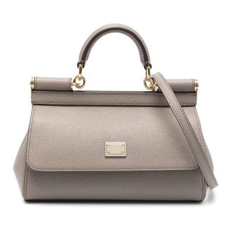 Dolce & Gabbana Mini Sicily Tasche - - Bags - Damen - Beige - ONE SIZE