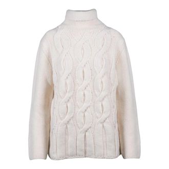 KANGRA Zopfstrickpullover - - Knitwear - Damen - Wei&szlig; - L