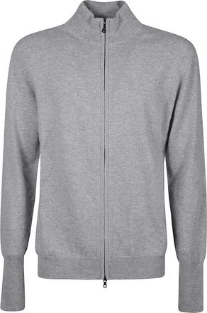 Ballantyne Homme, Pulls, Gris, Taille: 2XL Full Zip Diamond Cardigan