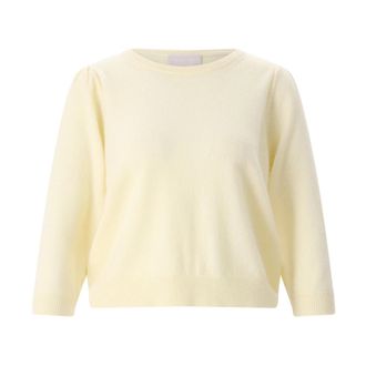 Hemisphere Kaschmir Strickware - - Knitwear - Damen - Gelb - XS