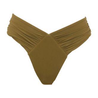 Balmain Bas de bikini - Femme - Maillots de bain - Vert - Taille: 40 FR