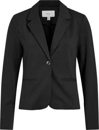 Vila Vikammi L/S Fitted Jersey Blazer - Noos