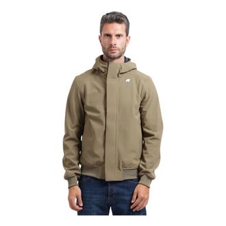 K-Way Joachim Bonded Jacket - - Jackets - Herren - Gr&uuml;n - 3XL