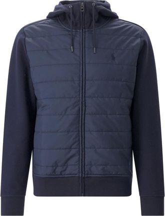 Polo Ralph Lauren Homme, Sweatshirts et sweats &agrave; capuche, Bleu, Taille: M Veste zipp&eacute;e
