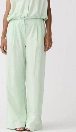 Alchemist Damen vegan Hose Mondblume Celadon Gr&uuml;n