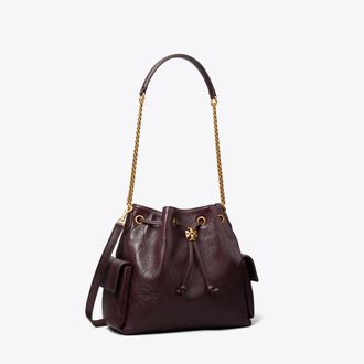 Tory Burch Gesteppte Charlie Schultertasche mit Tunnelzug