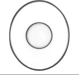 LAV 6-tlg. Unterteller-Set aus Glas für türkische Teegläser oder Tassen - oval