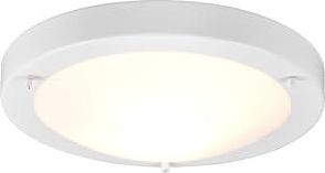 Trio Leuchten Deckenleuchte 6801011-01 Condus, Metall weiß, Glas opal matt weiß, exkl. 1 x E27