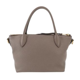 Prada Sac &agrave; main vintage doccasion - Femme - Pre-owned - Gris - Taille: ONE Size