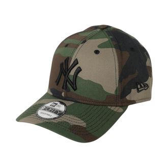 New Era Homme, Accessoires, Vert, Taille: ONE Size Casquette de sport camouflage ajustable