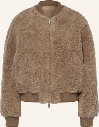 Studio AR Studio Ar Teddyfell-Blouson Laura beige