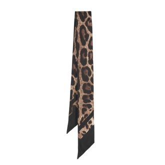 Dolce & Gabbana Animal Bandeau - - Accessories - Damen - Braun - ONE SIZE