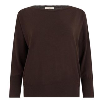 Slowear Slowear - Pull Oversize - Femme - Pulls - Brun - Taille: 42 FR