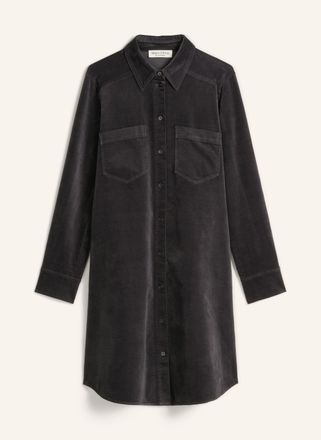 Marc O'Polo Marc Opolo Samtkleid grau
