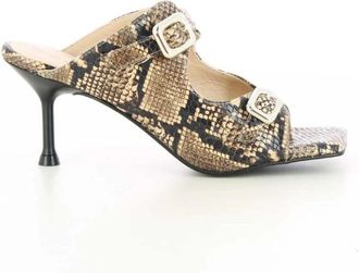 March23 Femme, Chaussures, Brun, Taille: 38 EU Raquelle Heeled Mule