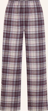 SKIMS Skims Schlafhose Flannel Aus Flanell rot