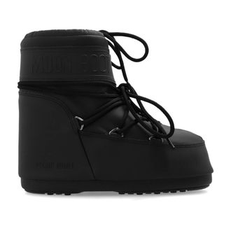 Moon Boot Bottes de neige basses Icon en caoutchouc - Homme - Chaussures - Noir - Taille: 42 EU