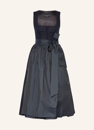 Kinga Mathe Kinga Mathe Dirndl M&uuml;nchen Mit Leinen blau