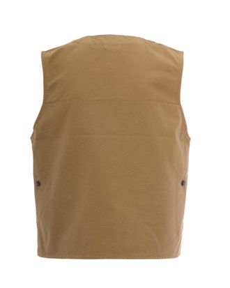 Filson Mens Gilet Dry Tin Tan Cotton Waistcoats & Gilets