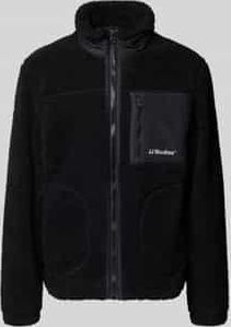 Jack & Jones Fleecejacke mit Stehkragen und Brusttasche Modell SOHO