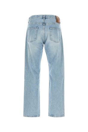 Valentino Garavani Mens Denim Jeans Denimblulavchiaro Exterior: Cotton