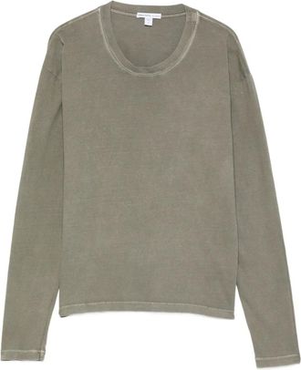 James Perse t-shirt en coton - Vert
