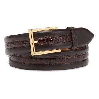 Billionaire Boys Club Homme, Accessoires, Brun, Taille: 105 CM Leather Belt Crocco