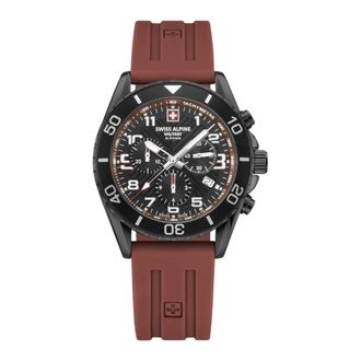 Swiss Alpine Military Raptor Chronograph - - Accessories - Herren - Braun - ONE SIZE
