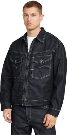 G-Star G-Star Homme Veste Dakota Zip, Bleu (raw denim D26128-D956-001), S