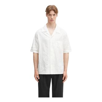 Our Legacy Heusen Kurzarmhemd - - Shirts - Herren - Wei&szlig; - M