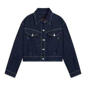 HUGO BOSS C_Bomber Trucker 1.0 - - Jackets - Damen - Blau - S