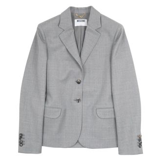 Moschino Blazers - - Jackets - Damen - Grau - S