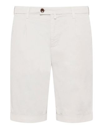 BRIGLIA 1949 Bermudashorts aus Baumwolle und Stretch mit Bundfalte, Easy Fit in