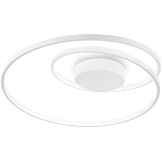 Ideal Lux Ideal Lux OZ Plafonnier semi-encastr&eacute; &agrave; LED int&eacute;gr&eacute; blanc 4000K