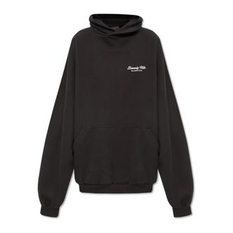 Balenciaga Oversized Hoodie - - Sweatshirts & Hoodies - Damen - Schwarzk - M