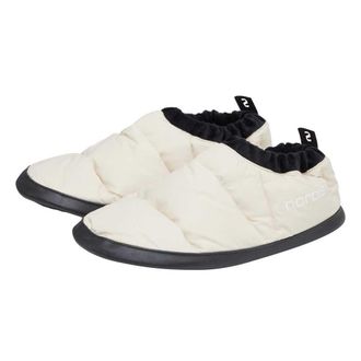 Nordisk Mos Down Shoe Luxus Daunenschuhe Daunen H&uuml;ttenschuhe Hausschuhe XS S M L Sandshell L - EU 42-44