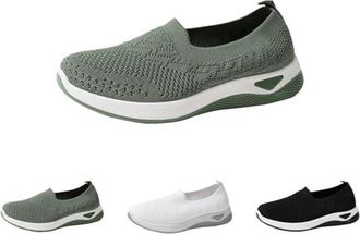 Generic Baskets sans Lacets pour Femme - en Respirante et l&eacute;g&egrave;re - Chaussures de Sport d&eacute;contract&eacute;es - Confortables - Chaussures de Jogging l&eacute;g&egrave;res - Semelle 