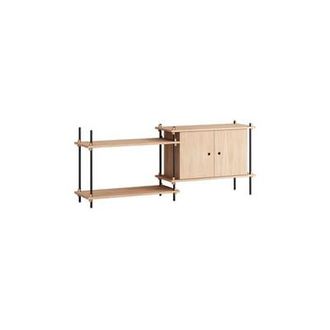 Moebe Etagère Shelving System - Bois naturel - MDF placage chêne
