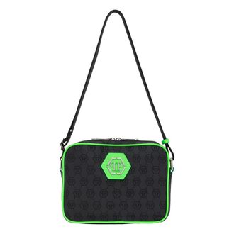 Philipp Plein Belt Bag Jacquard Monogram - - Bags - Herren - Schwarzk - ONE SIZE