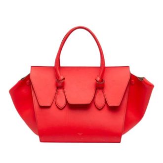 Celine Sac &agrave; main Tie Knot Pre-owned - Femme - Pre-owned - Rouge - Taille: ONE Size