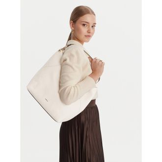 Furla Handtasche Furla Lara M WB01900 HSF000 IT 01B00 Wei&szlig;