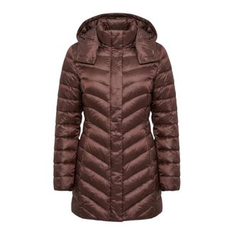 Emporio Armani Doudoune - Femme - Vestes - Brun - Taille: 42 FR