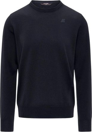 K-Way Pull col rond Sebastien - Homme - Pulls - Bleu - Taille: S