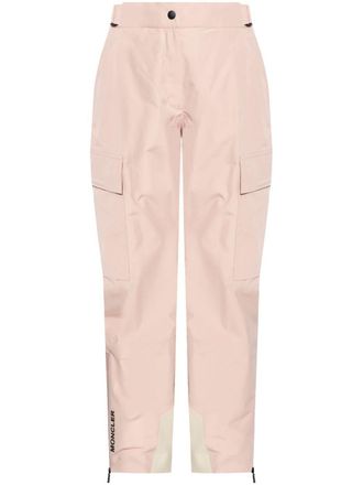 Moncler pantalon de ski &agrave; coupe droite - Rose