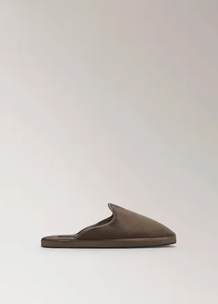 Mango Pantoufles ouvertes marron - Femme - 36 - MANGO