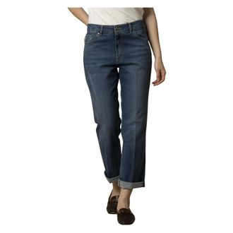 Kocca Femme, Jeans, Bleu, Taille: 44 FR Pantalon Denim &Eacute;l&eacute;gant Au-Dessus Cheville